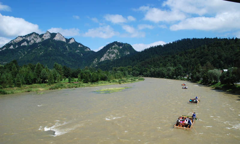 Photos of the travel to Slovakia - Dunajec gorge, Kežmarok